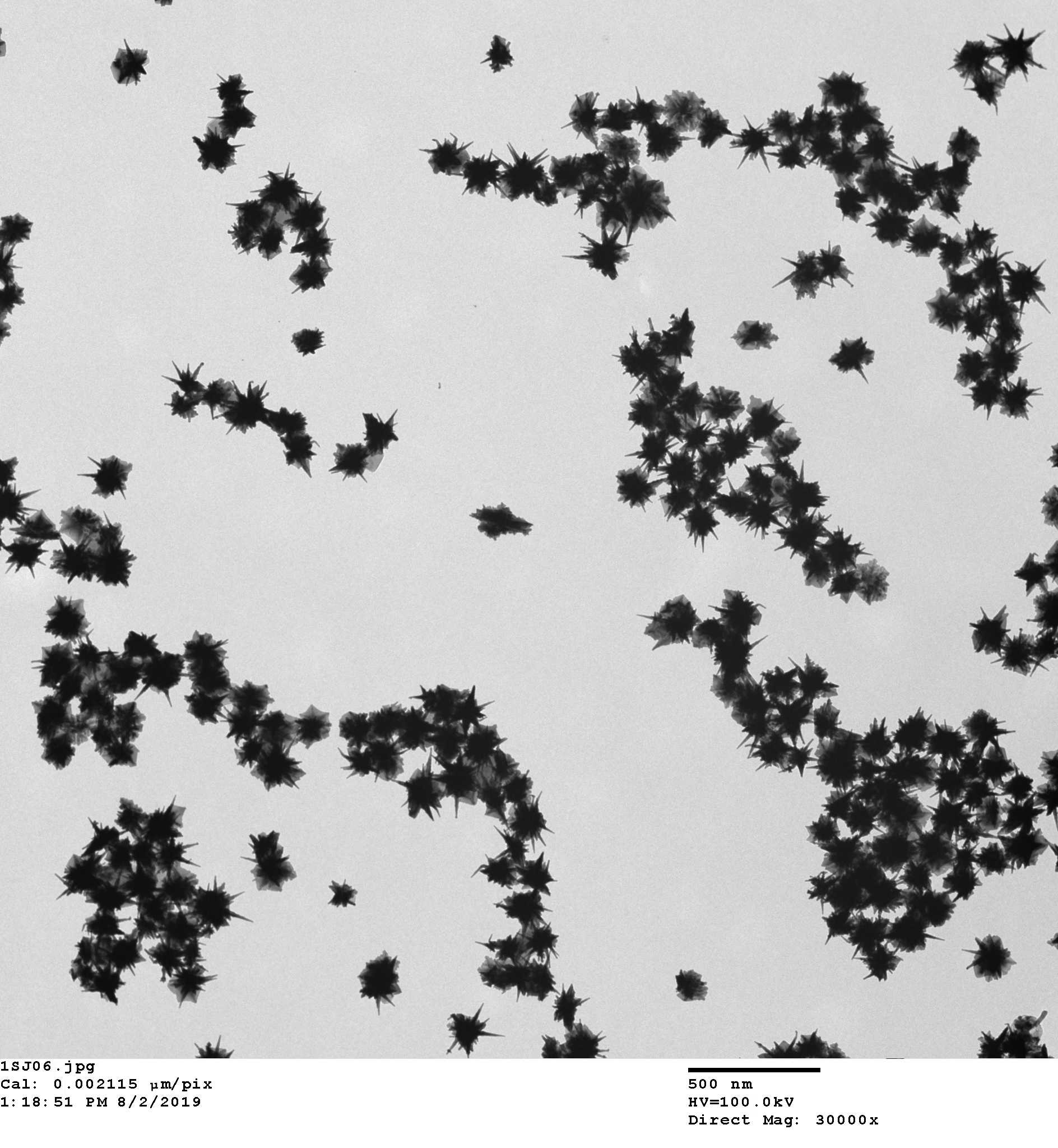 Gold Nanostars - Nanopartz