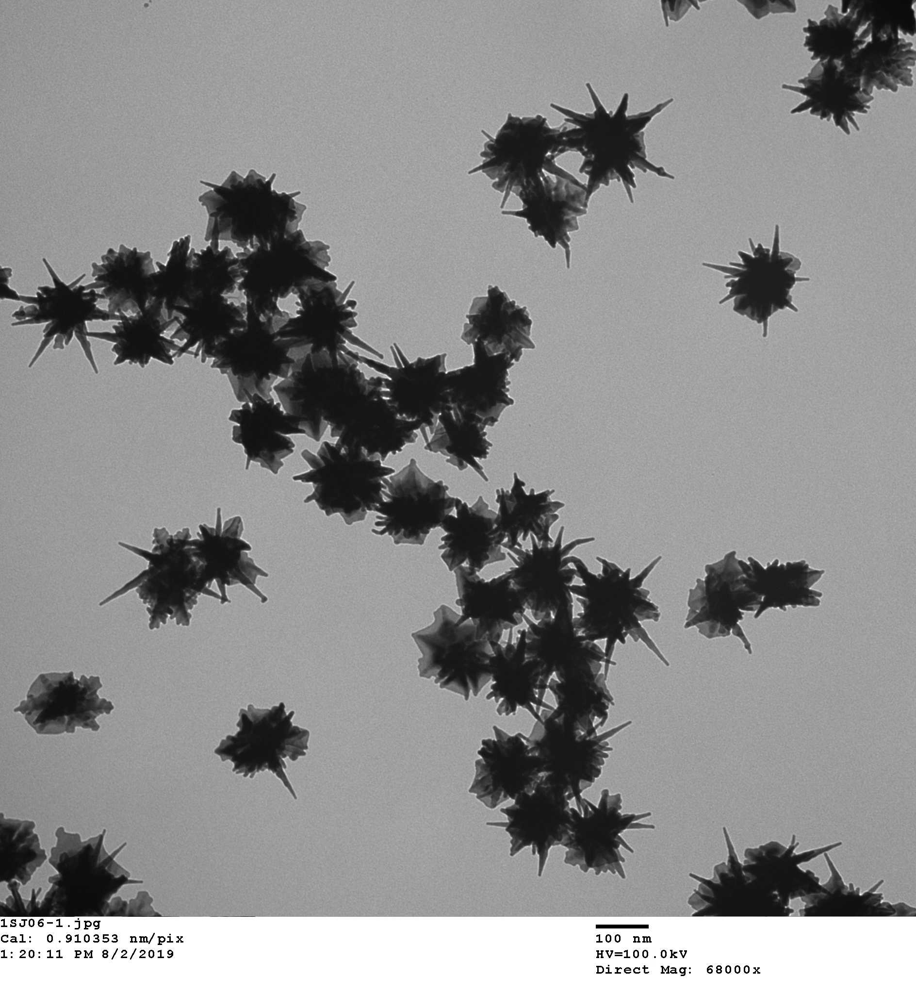 Gold Nanostars - Nanopartz